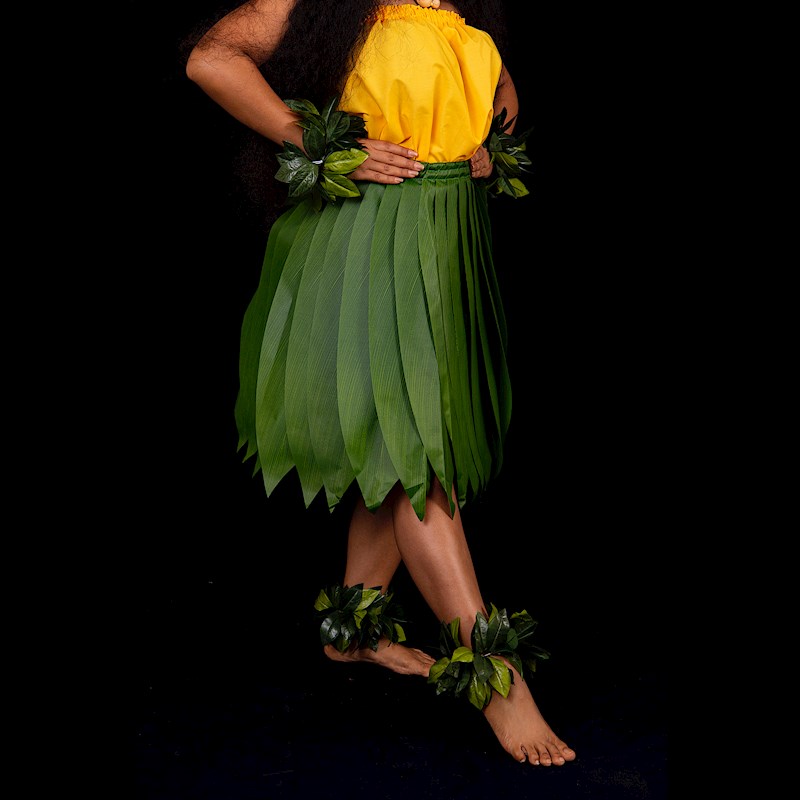 Ti Leaf Skirt Details - Aloha Hula Supply