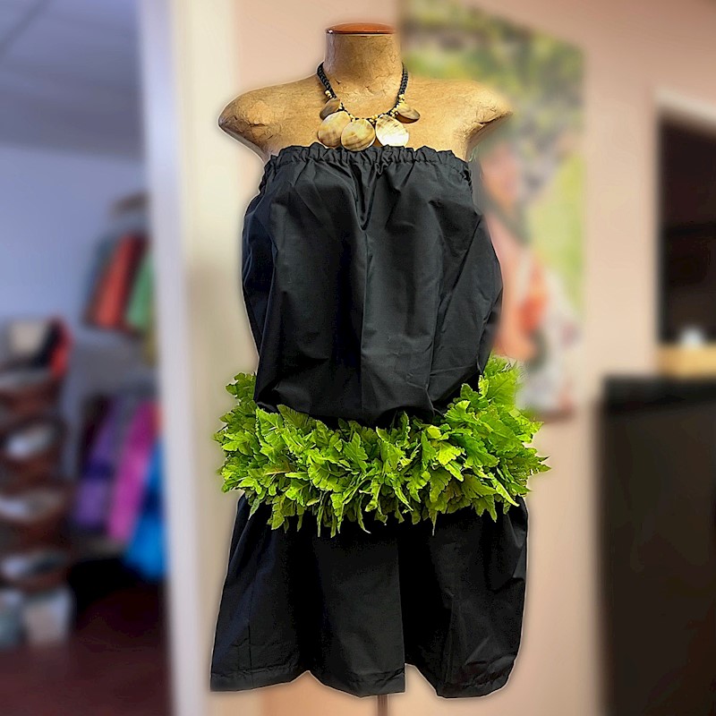 Open End Fern Lei Details - Aloha Hula Supply