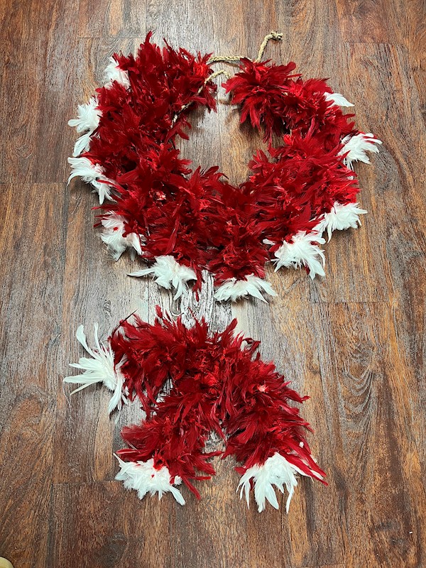 Kiki Fulumoa Set - Feather Details - Aloha Hula Supply