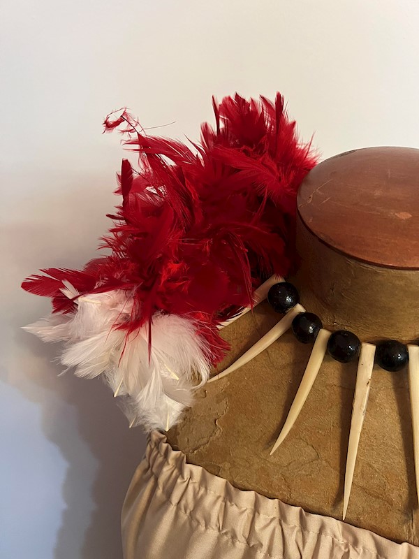Kiki Fulumoa Set - Feather Details - Aloha Hula Supply