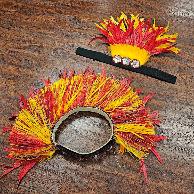 Ready Made Costume: Ilima/Red Bundle Details - Aloha Hula Supply